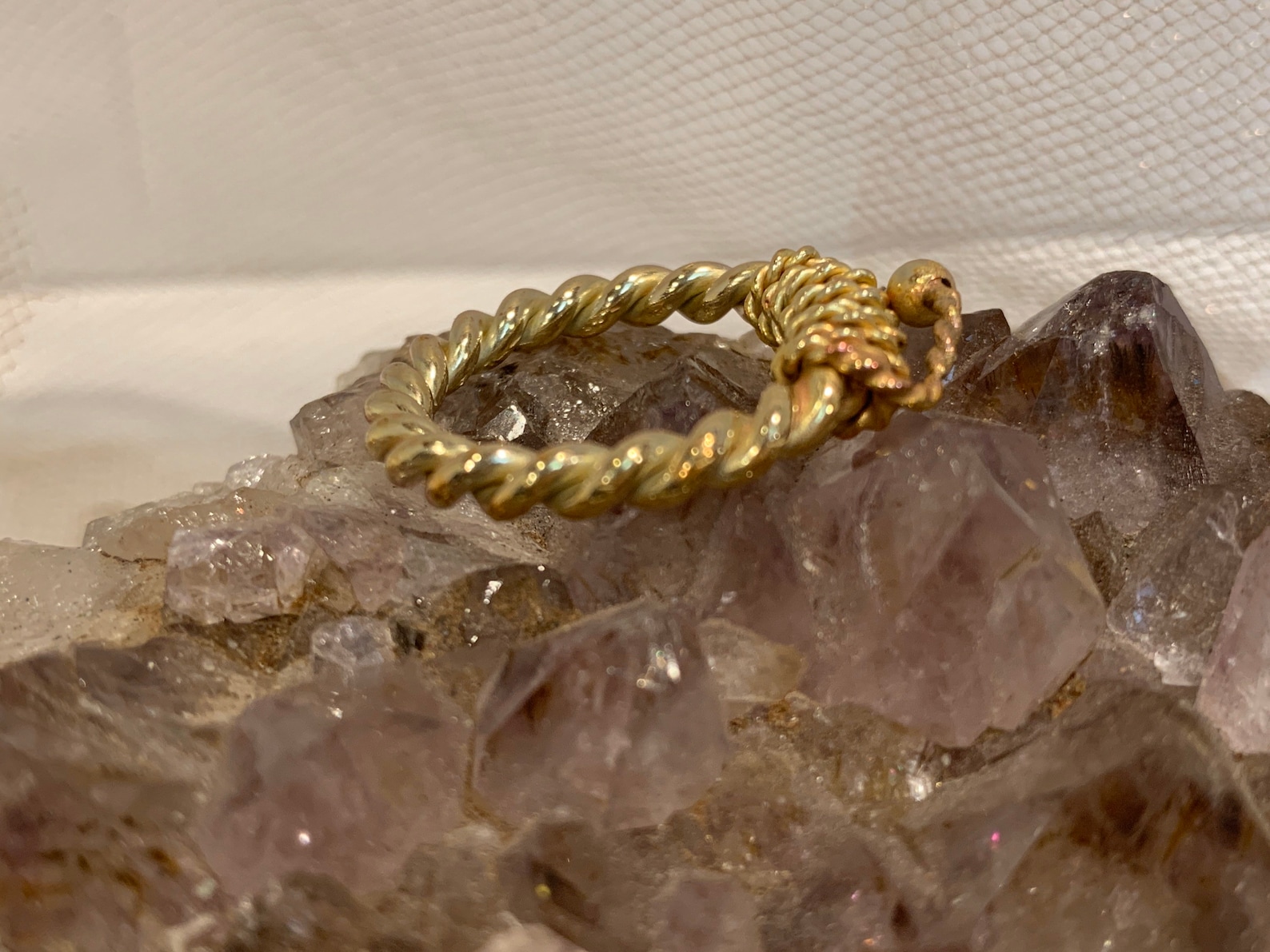 1/8 Sacred Cubit 14 Copper Tensor Ring With Coil - Etsy