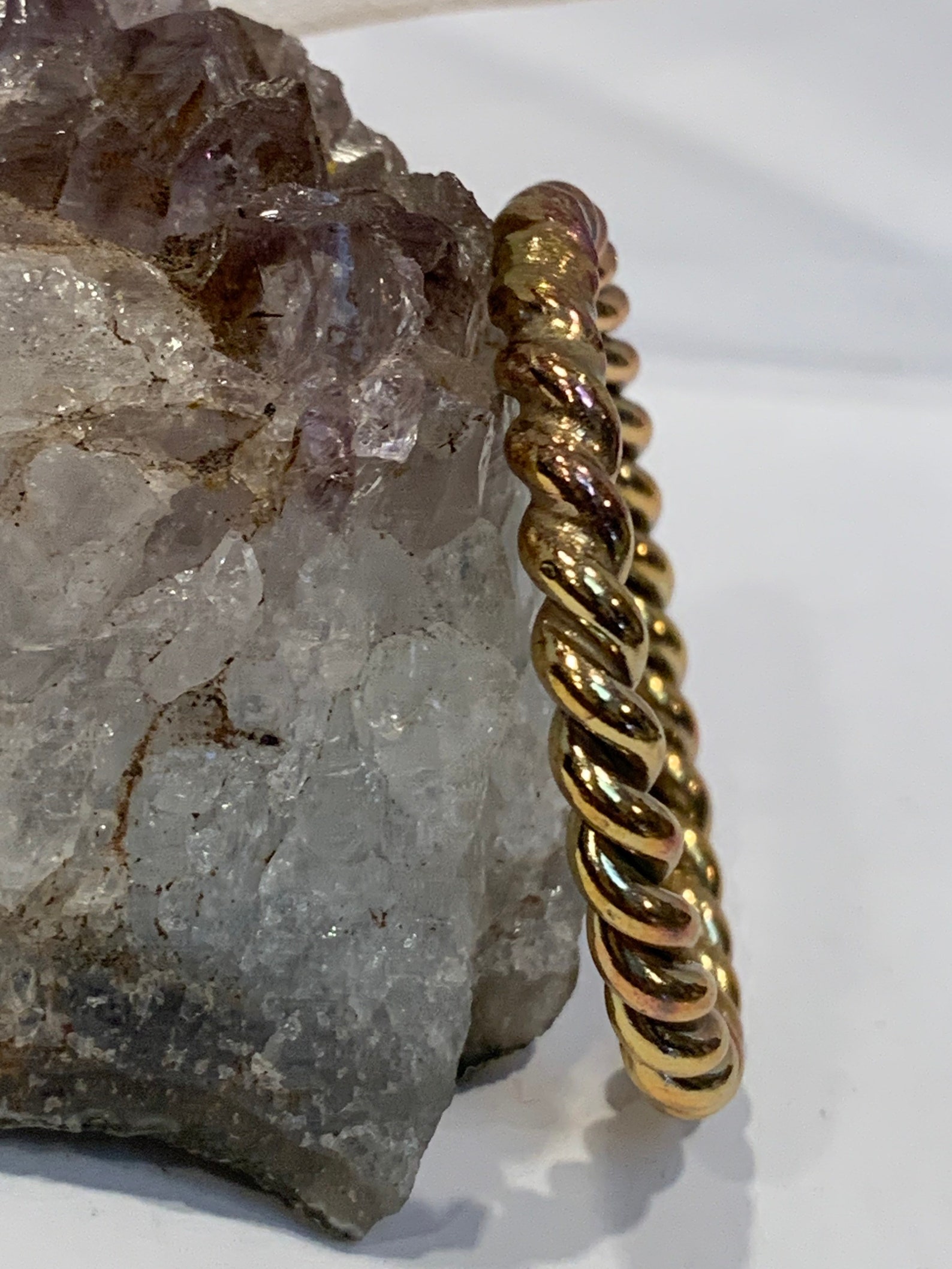 1/4 Earth Resonance Cubit Copper Tensor Ring #10 Gauge - Etsy