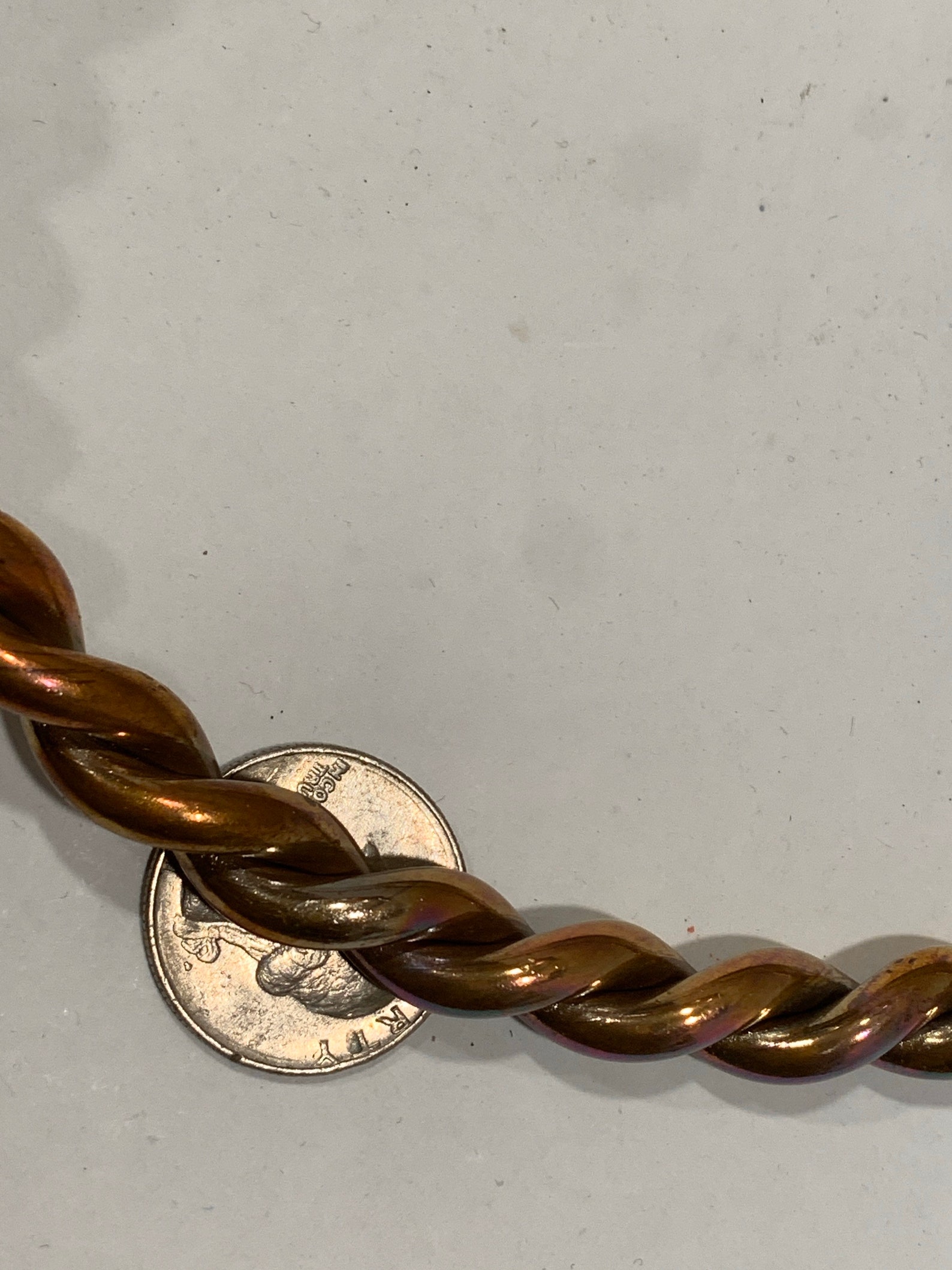 1 Full Sacred Cubit Copper Tensor Ring Very Heavy Gauge 4 - Etsy