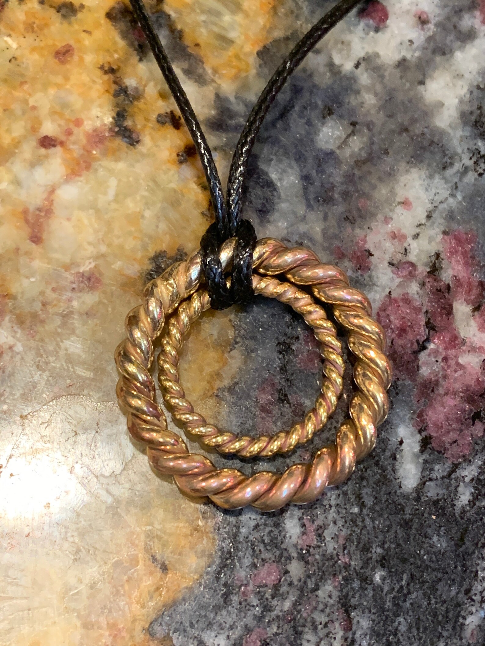 1/8 Sacred Cubit Copper Tensor Ring 14 Gauge About Size 8 in | Etsy