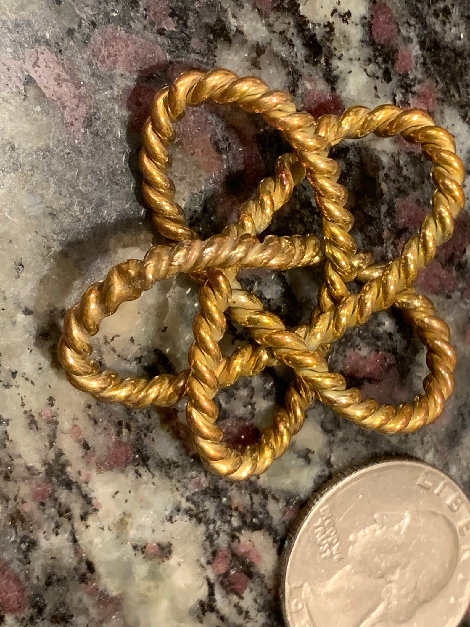1/2 Sacred Cubit Copper Tensor Energy Flower Inspired Pendant - Etsy