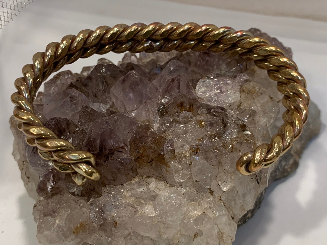 1/2 Lost Cubit Tensor Cuff Bracelet 10 Gauge Copper - Etsy