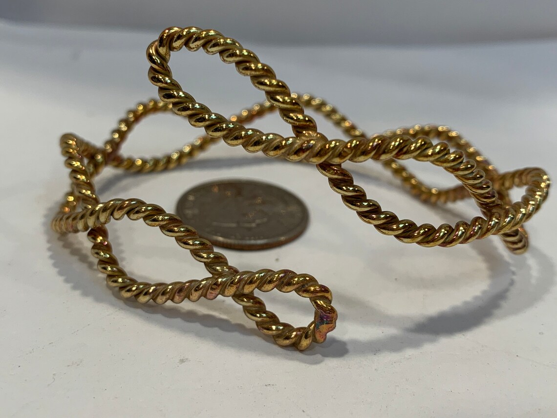 1/2 Teotihuacan Cubit Copper Tensor Infinity Bracelet - Etsy