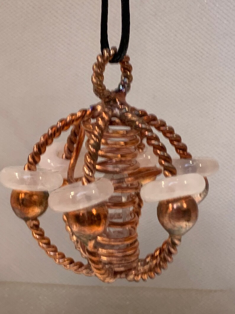 1/16 764 Mhz Cubit Copper Tensor Energy Harmonizer With Rose - Etsy