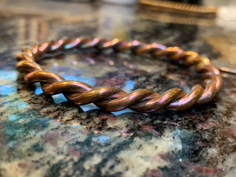 1/2 Sacred Cubit Copper Tensor Ring 6 Heavy Gauge Wire - Etsy