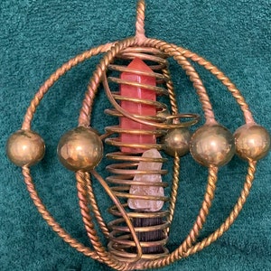 One 1 Full 999 Cubit Copper Tensor Energy Harmonizer in 10 Gauge Copper ...