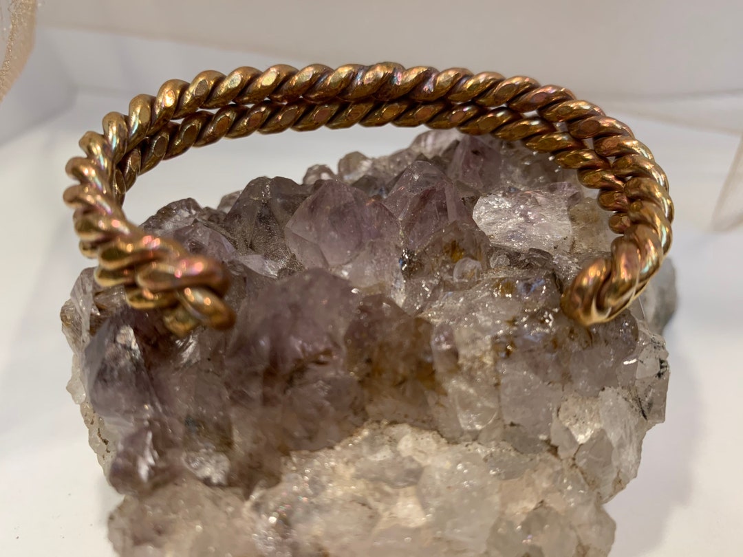 1/2 Sacred Cubit Copper Tensor Ring Heavy Gauge (10) Cuff Bracelet - Etsy