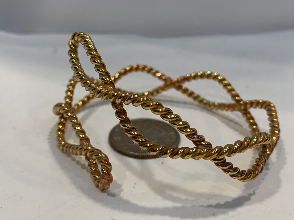 1/2 Teotihuacan Cubit Copper Tensor Infinity Bracelet - Etsy