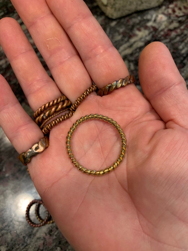 1/8 Empowerment Cubit Tensor Energy Ring Medium Gauge (#14 Gauge ...