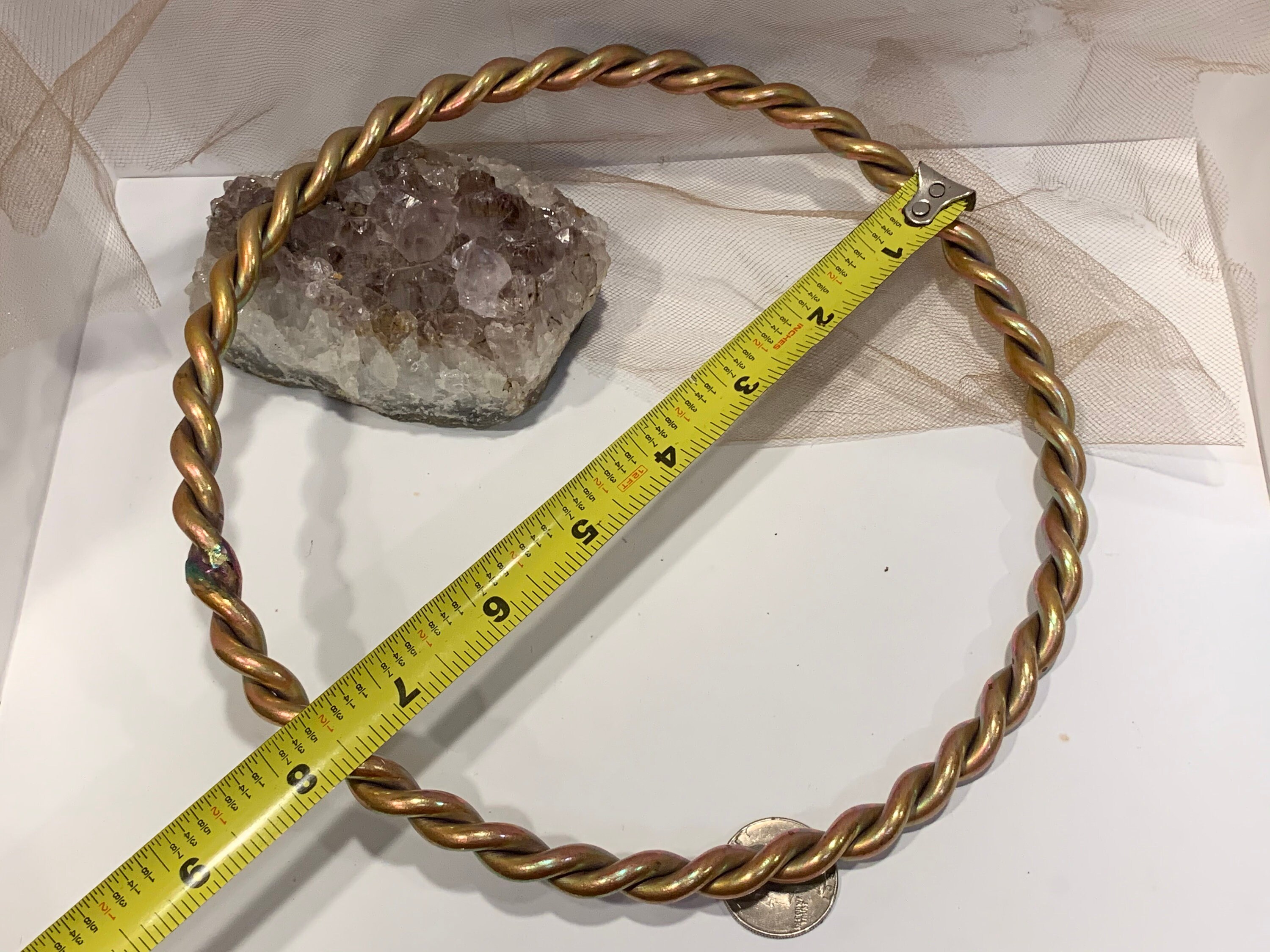 Full Lost Cubit Manifestation Tensor Ring Heavy Gage 4 Copper | Etsy