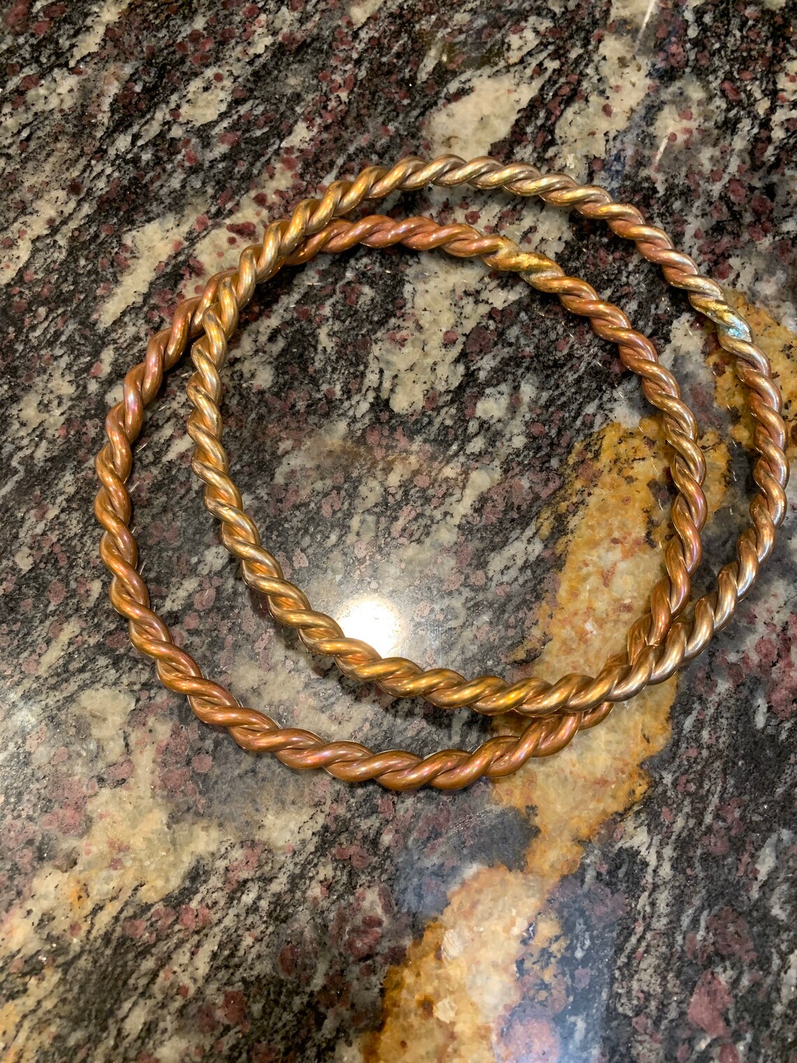 1 Full Sacred Cubit Copper Tensor Ring Very Heavy Gauge 4 - Etsy