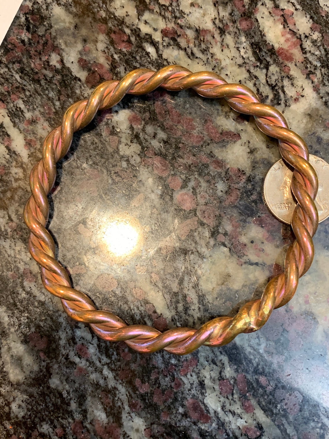 1/2 Sacred Cubit Copper Tensor Ring 6 Heavy Gauge Wire - Etsy