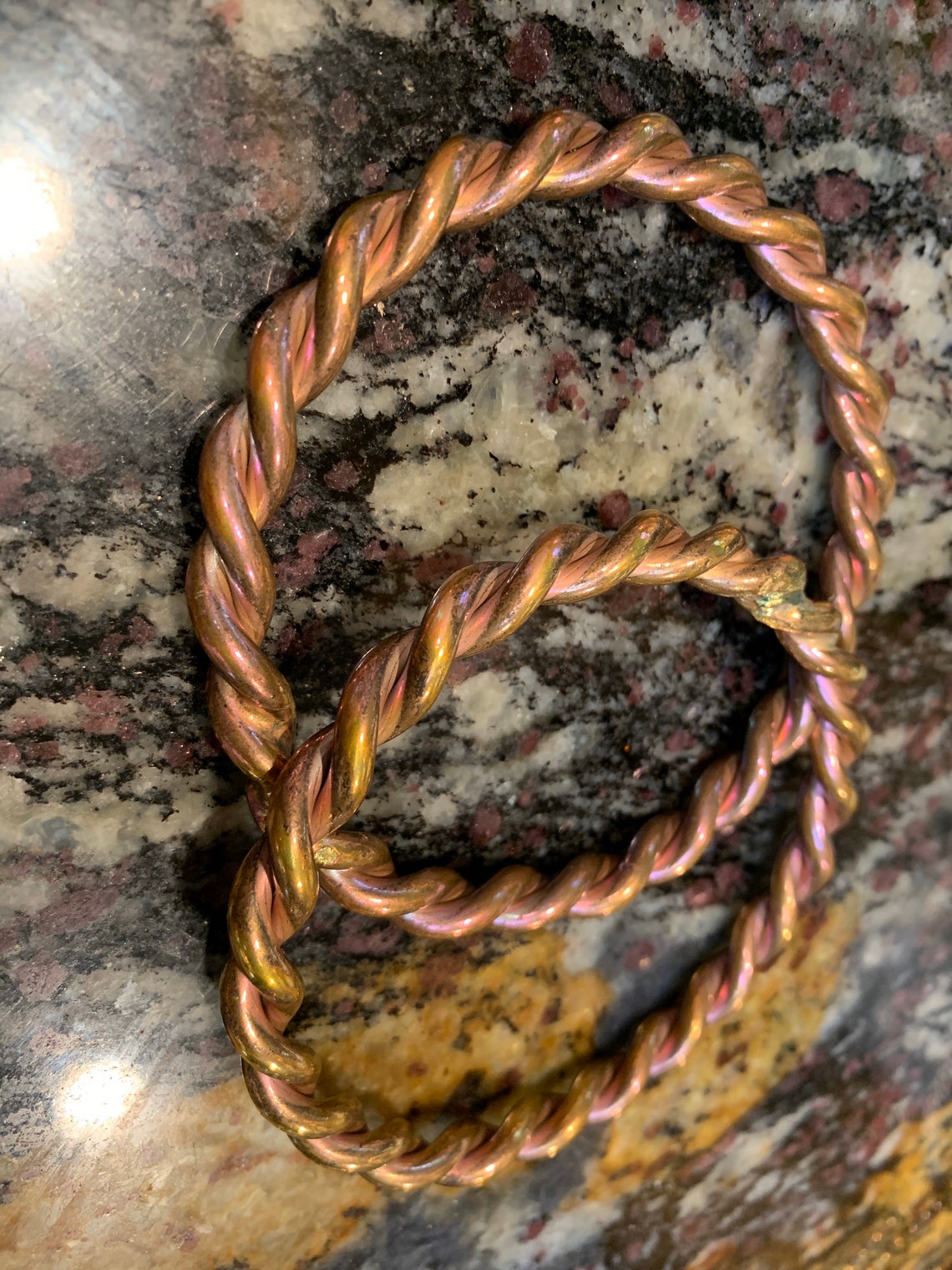 1/2 Sacred Cubit Copper Tensor Ring 6 Heavy Gauge Wire - Etsy