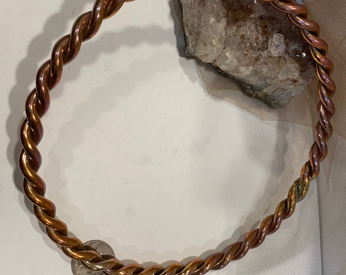 1 Full Sacred Cubit Copper Tensor Ring Very Heavy Gauge #4 - Etsy