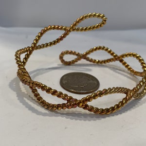 1/2 Teotihuacan Cubit Copper Tensor Infinity Bracelet - Etsy