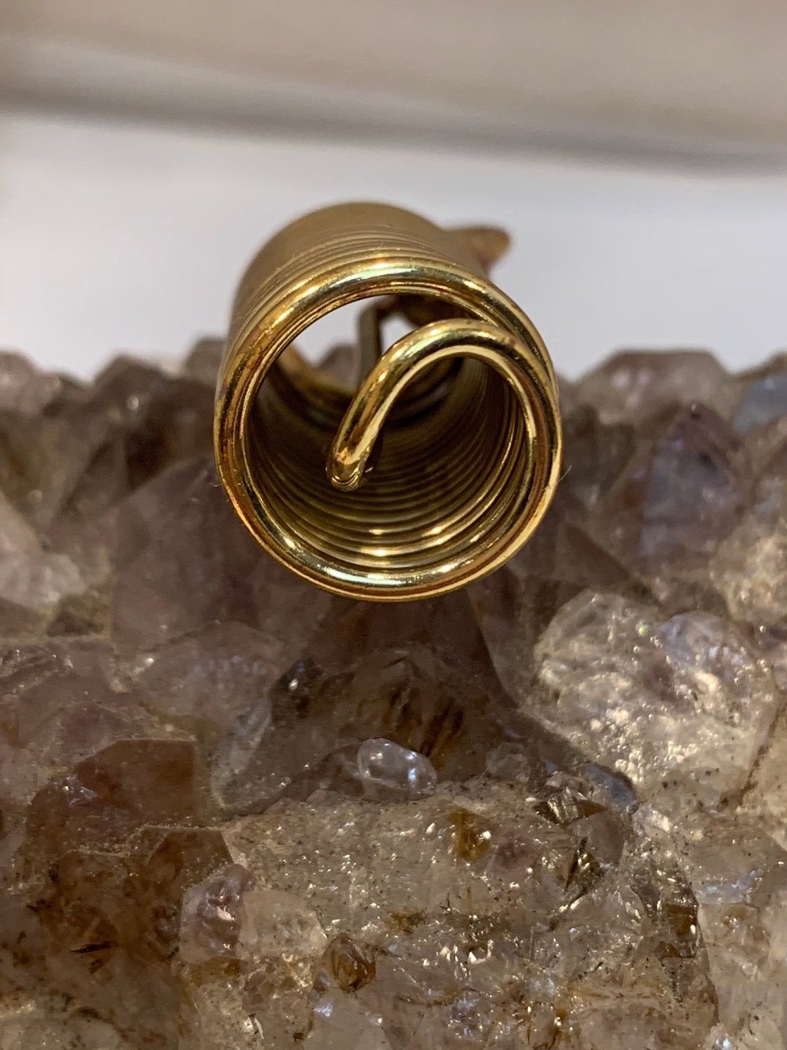 1.5 Full Sacred Bosnian Cubit Healing Coil Pendant or Pendant - Etsy