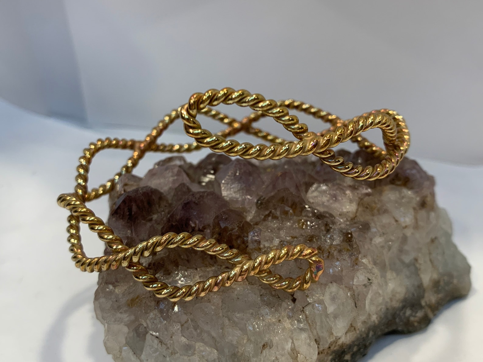 1/2 Teotihuacan Cubit Copper Tensor Infinity Bracelet - Etsy