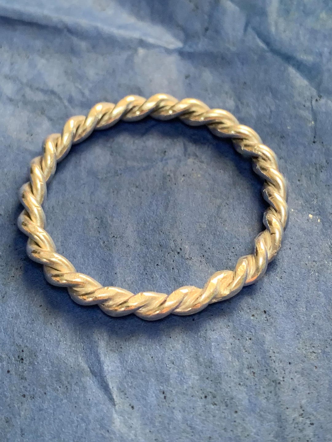 1/8 Viking Cubit Tensor Ring Energy Ring 14 Gauge Sterling Silver About ...