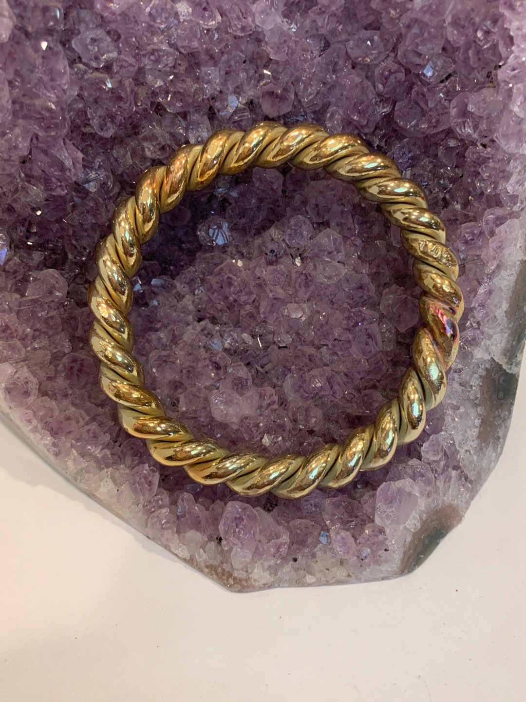 1/2 Atlantean Cubit Very Heavy 4 Gauge Copper Tensor Ring Bangle ...