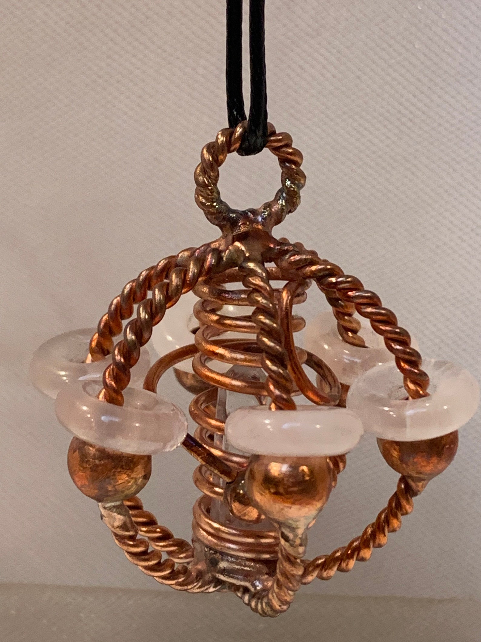 1/16 764 Mhz Cubit Copper Tensor Energy Harmonizer With Rose | Etsy