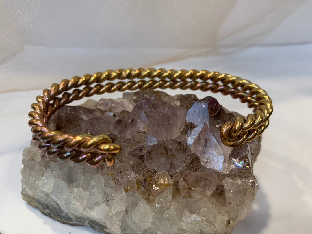 1/2 Empowerment Cubit Copper Tensor Cuff Bracelet - Etsy