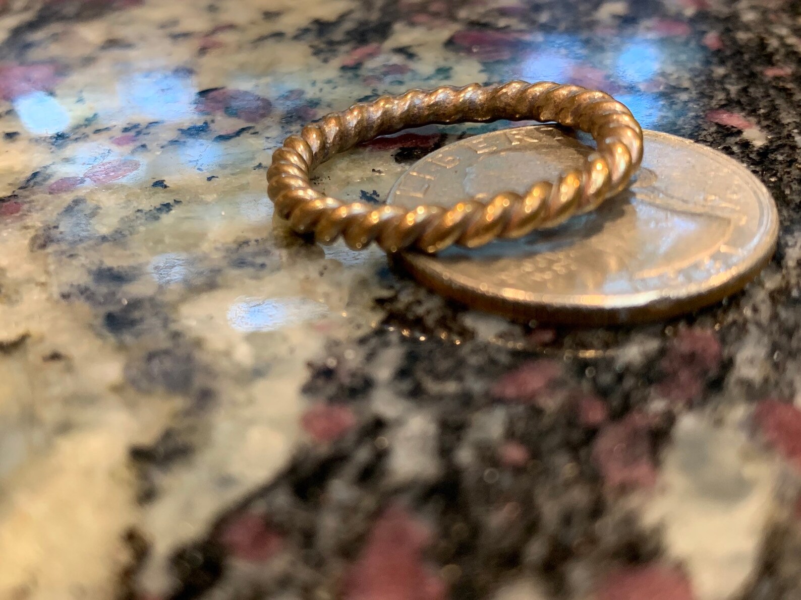 1/8 Sacred Cubit Copper Tensor Ring 14 Gauge About Size 8 in | Etsy