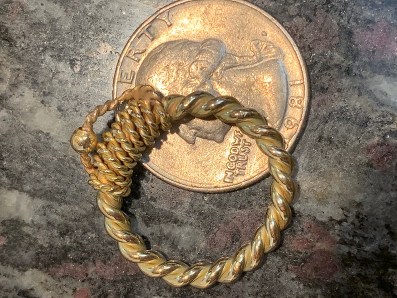 1/8 Sacred Cubit 14 Copper Tensor Ring With Coil | Etsy