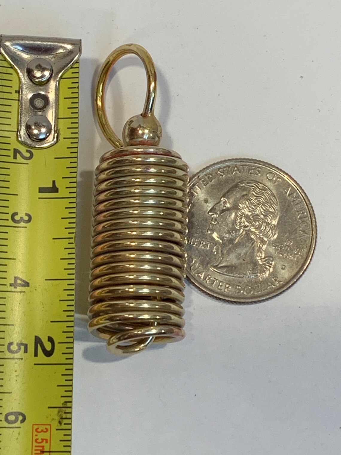 1.5 Full Sacred Bosnian Cubit Healing Coil Pendant or Pendant | Etsy