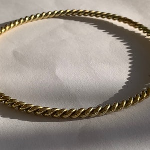 1/2 Golden Fire Cubit Medium 12 Gauge Copper Tensor Ring - Etsy