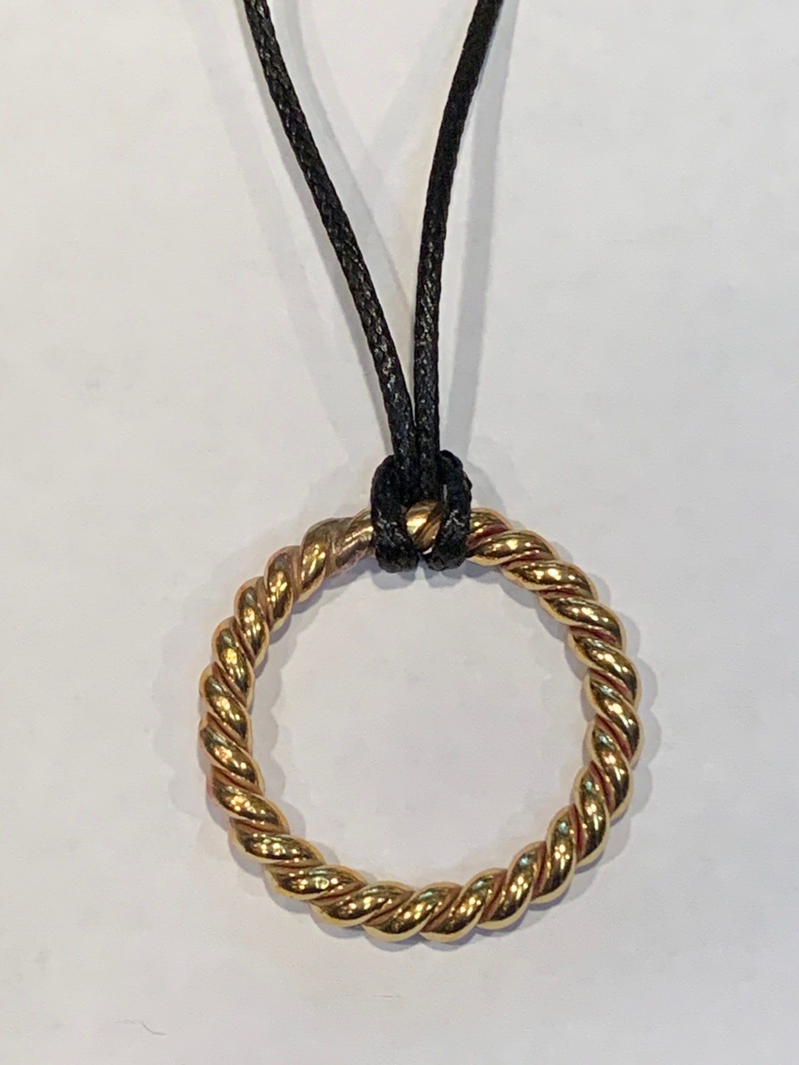 One 1/4 of a 999 Cubit Copper Tensor Energy Ring in Heavy 10 Gauge ...