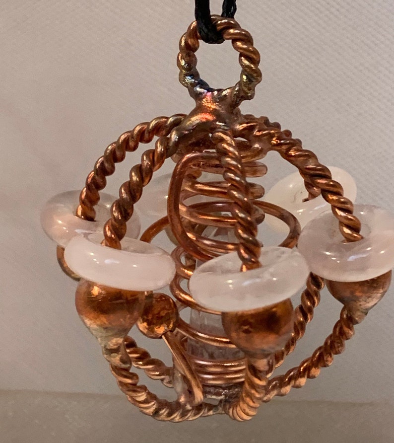 1/16 764 Mhz Cubit Copper Tensor Energy Harmonizer With Rose - Etsy