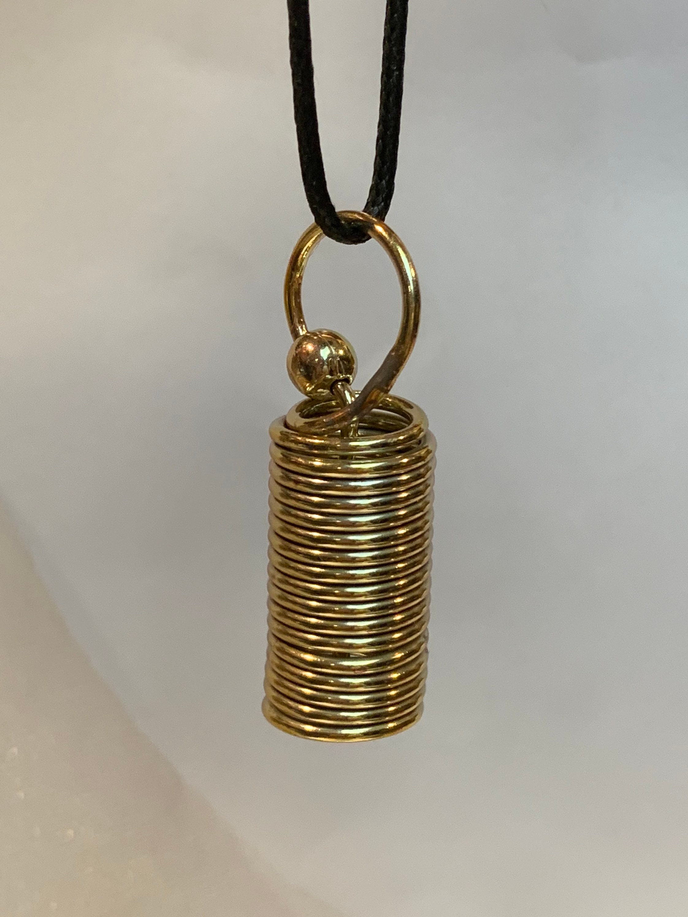 1.5 Full Sacred Bosnian Cubit Healing Coil Pendant or Pendant - Etsy