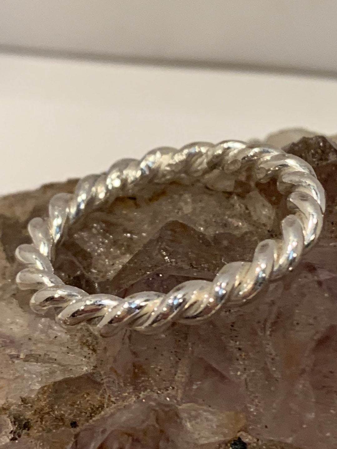 1/8 Sacred Cubit Solid Sterling Silver Tensor Ring About Sz 8 - Etsy