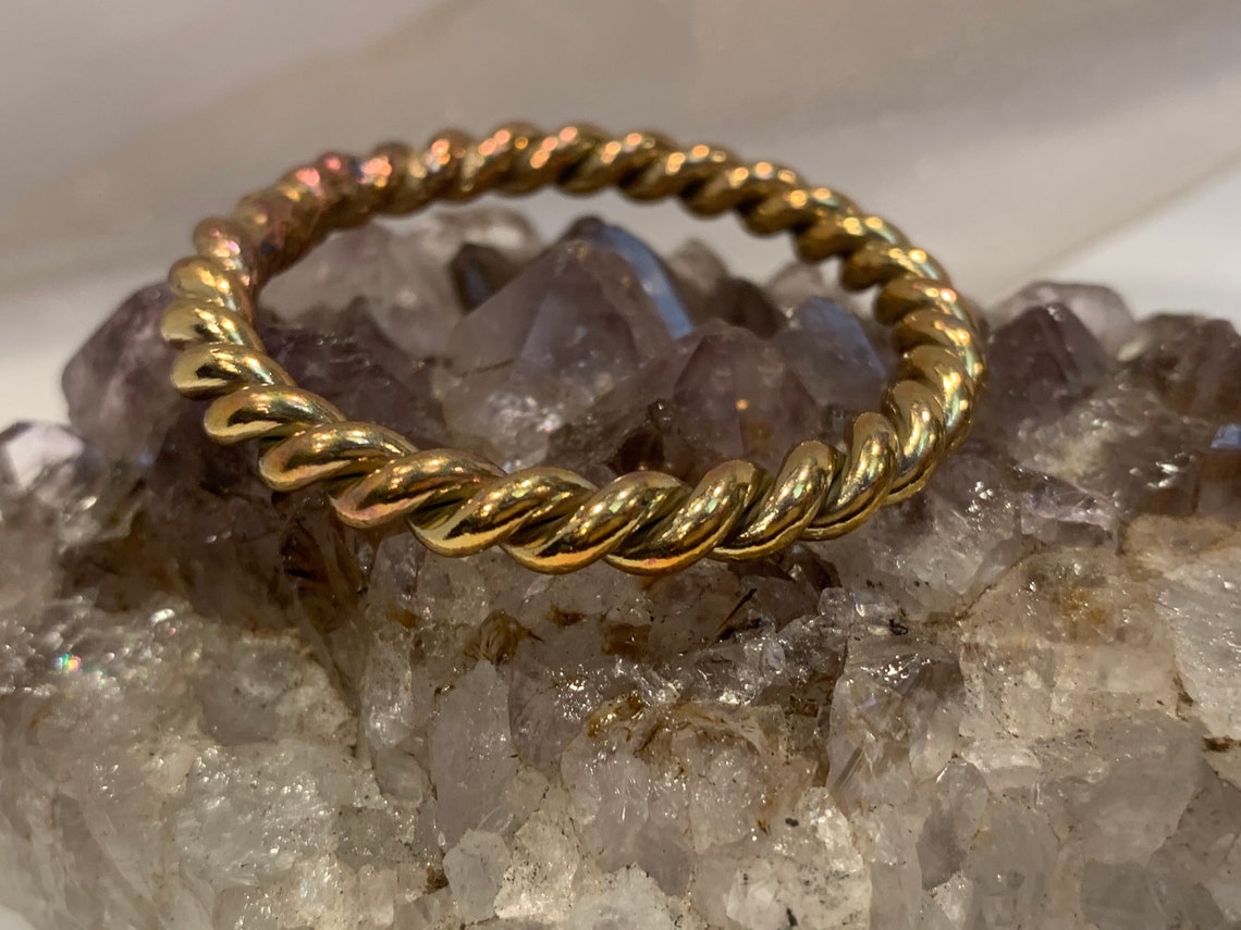 1/4 Earth Resonance Cubit Copper Tensor Ring #10 Gauge - Etsy