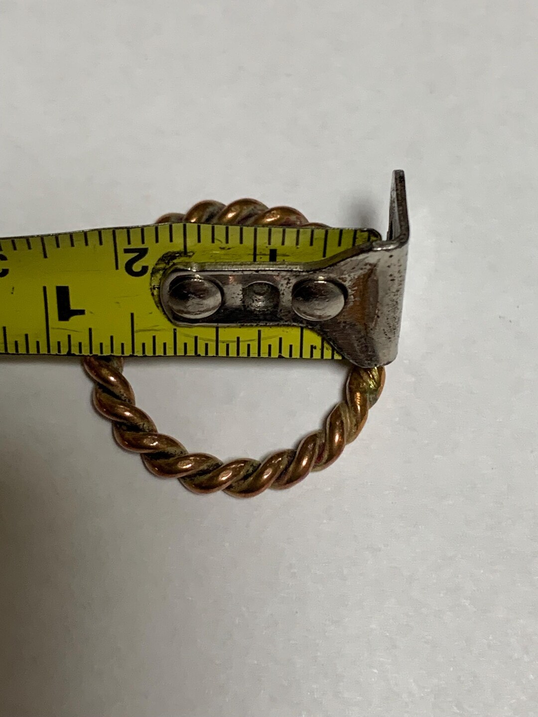 1/8 Sacred Cubit Copper Tensor Ring #14 Gauge About Size 8 in Ring Size ...