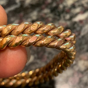 1/2 Sacred Cubit Copper Tensor Ring Heavy Gauge (10) Cuff Bracelet - Etsy