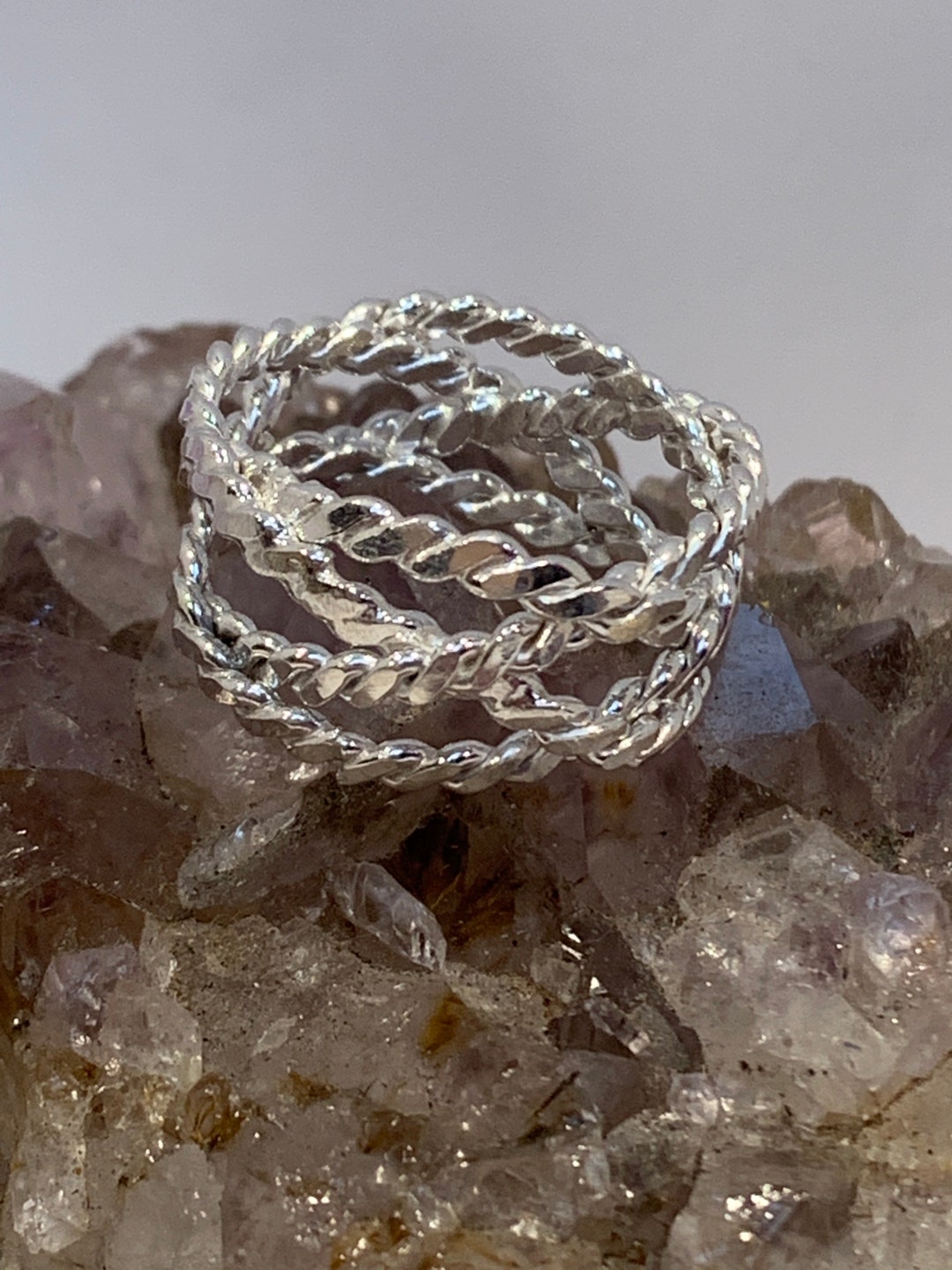 1/8 Earth Resonance Cubit Solid Sterling Silver Genesa Crystal Tensor ...