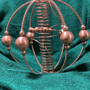 HUGE 105.94cm/ 41.7" Mayan Teotihuacan Cubit Copper Tensor Harmonizer ...