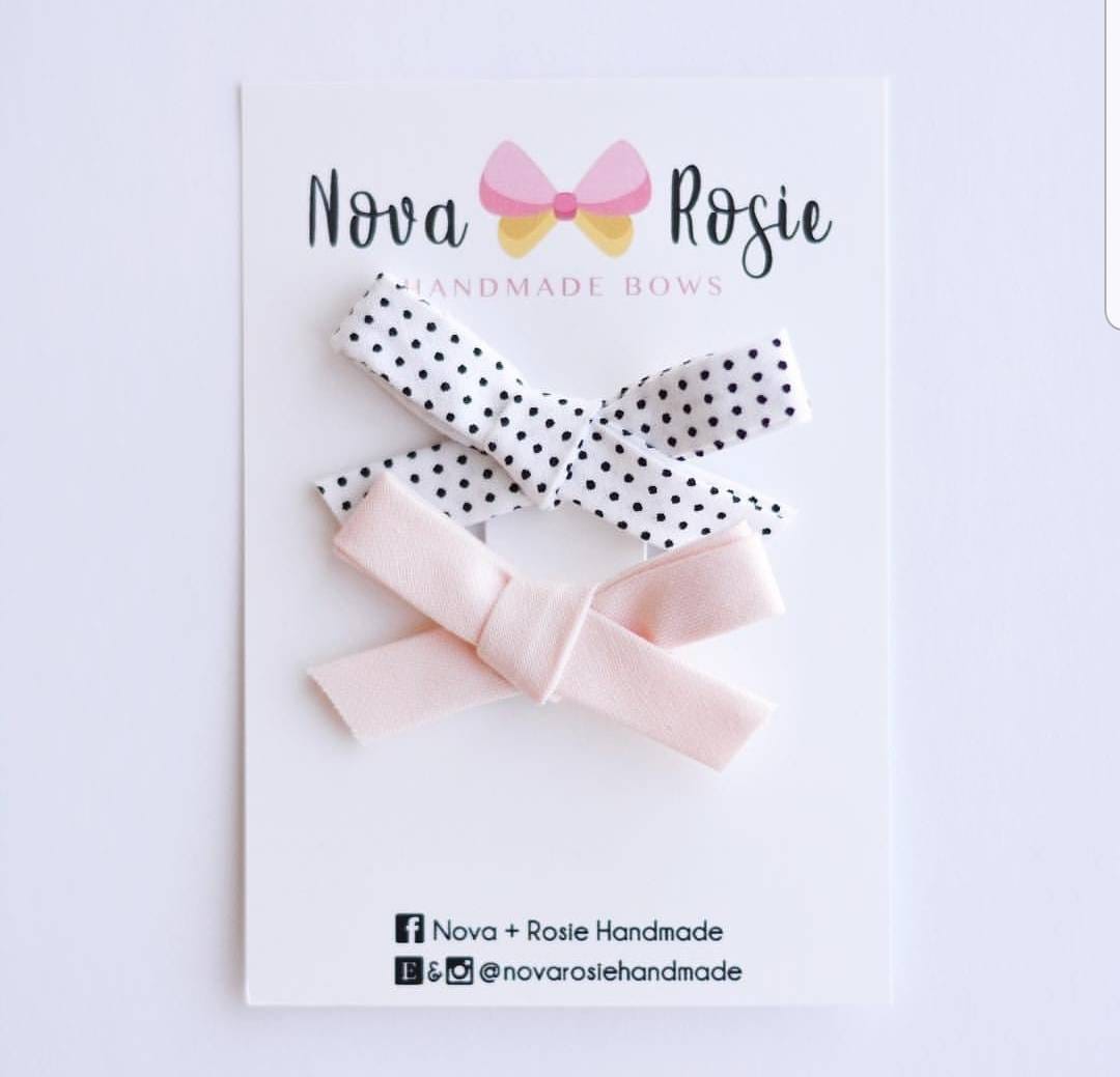 Personalized Bow Display Cards: Custom Hair Accessory Cards (3.5x5) - Etsy