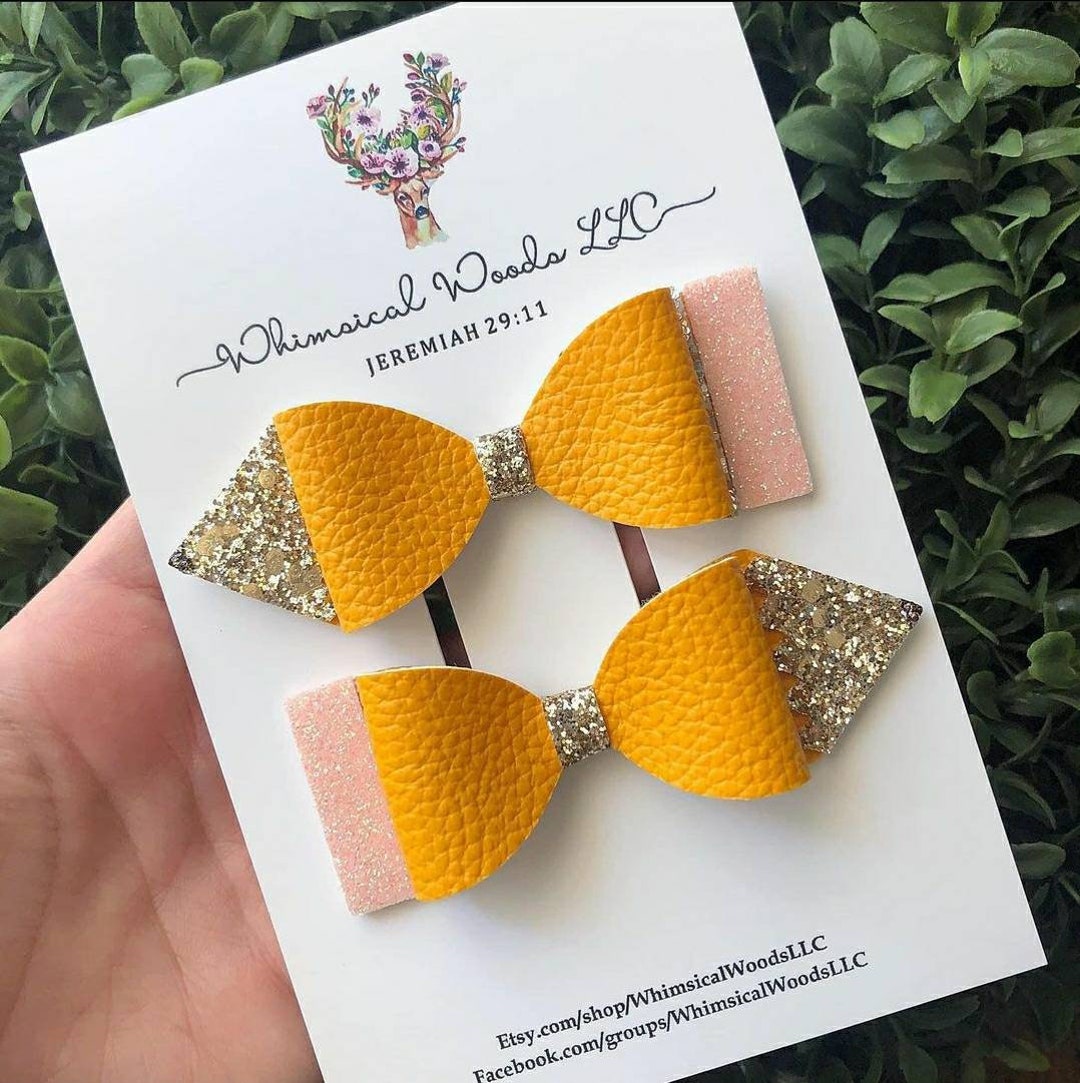 Personalized Bow Cards: 4x6 Vertical Hair Accessory Display (printed ...