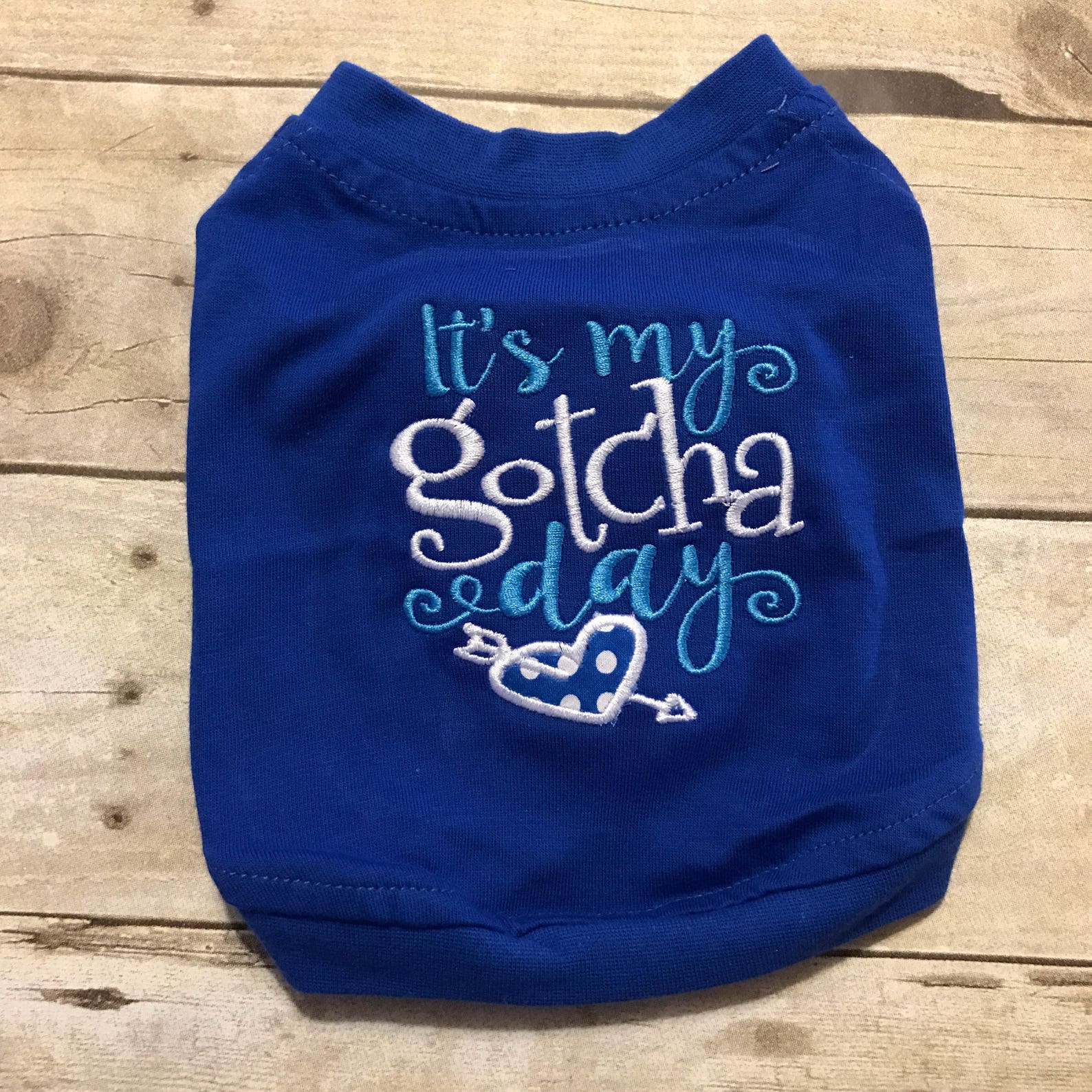 Gotcha Day Dog Pet Shirt or Dress. Birthday or Dog Adoption or | Etsy