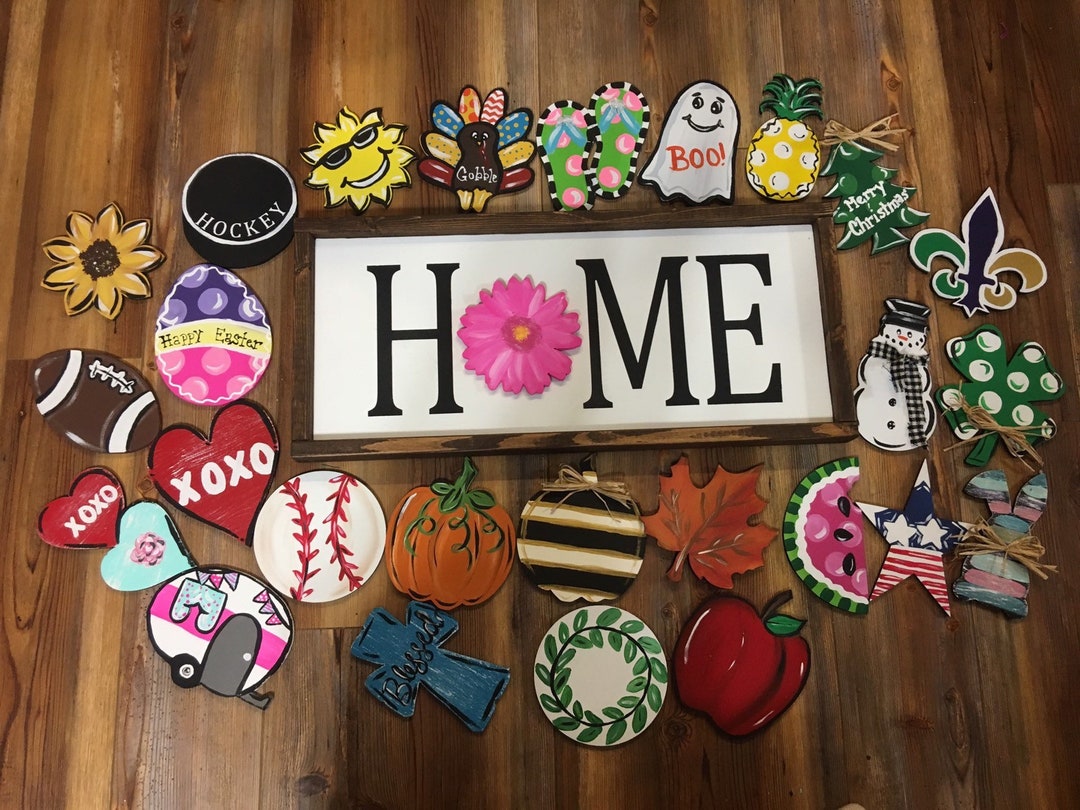 Interchangeable Attachments for Home Signs and Porch Signs /attachments ...