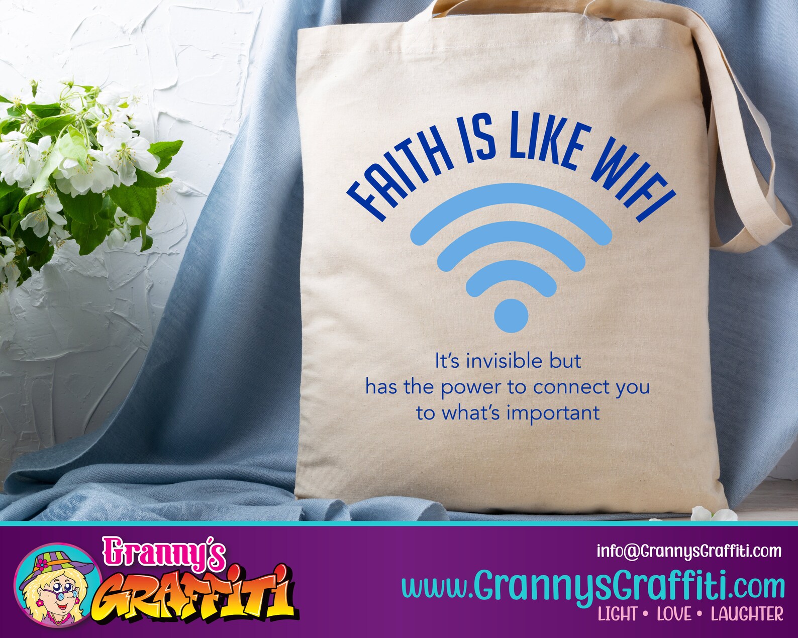 Faith is Like Wifi SVG Cut File / Inspirational, Spiritual, Believe ...