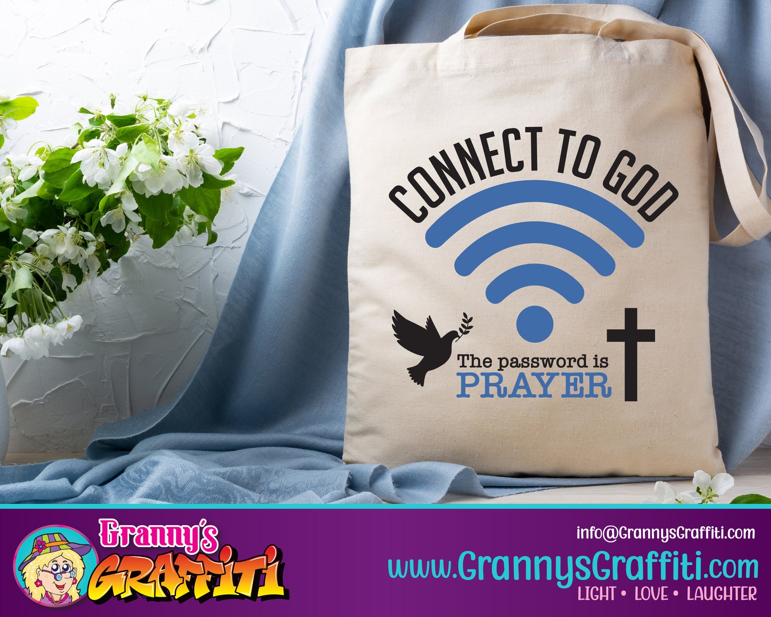 Connect to God the Password is Prayer SVG Cut File, Prayer, Spiritual ...