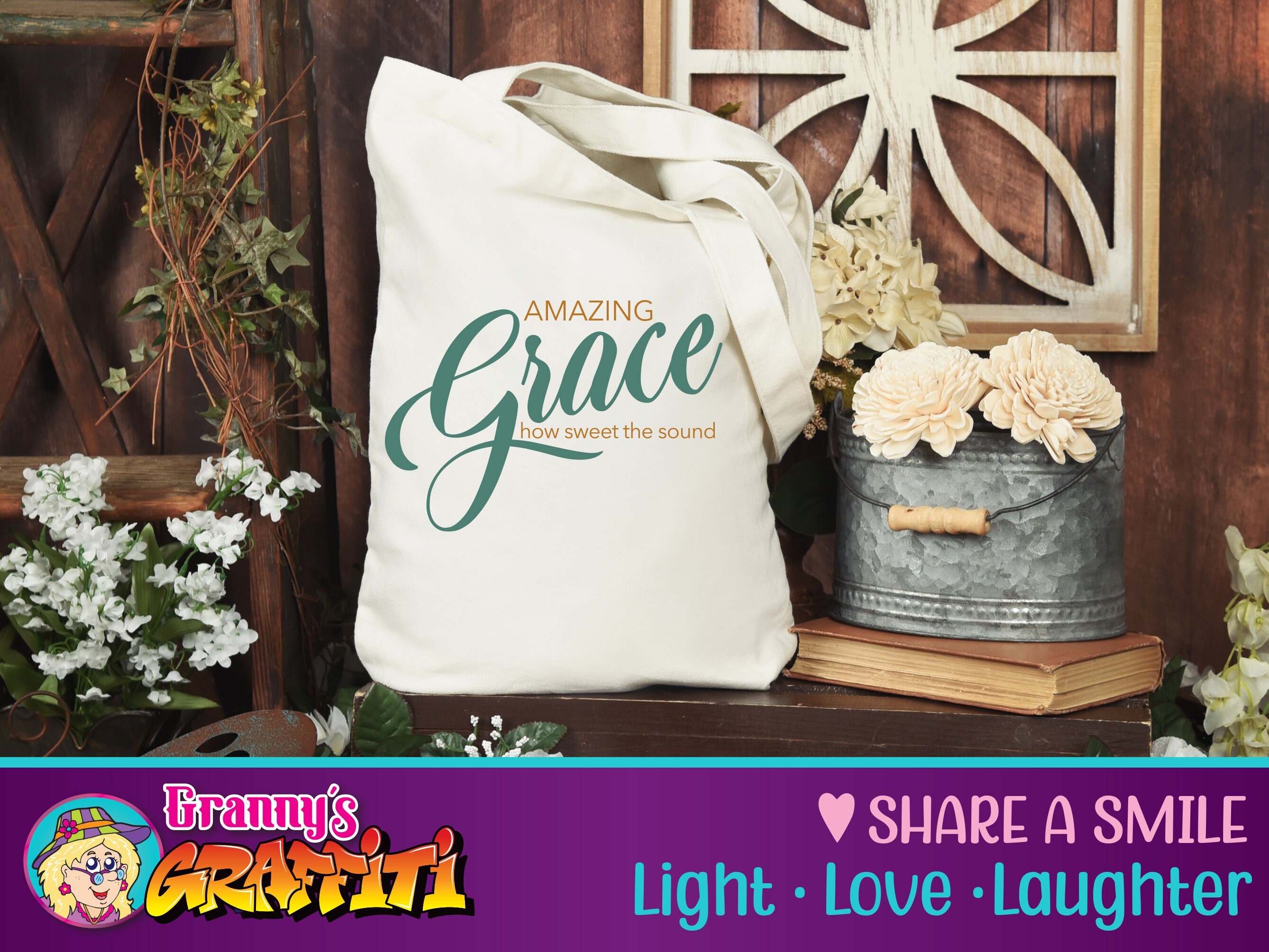 Amazing Grace SVG Cut File / How Sweet the Sound / Inspiring, Calming ...