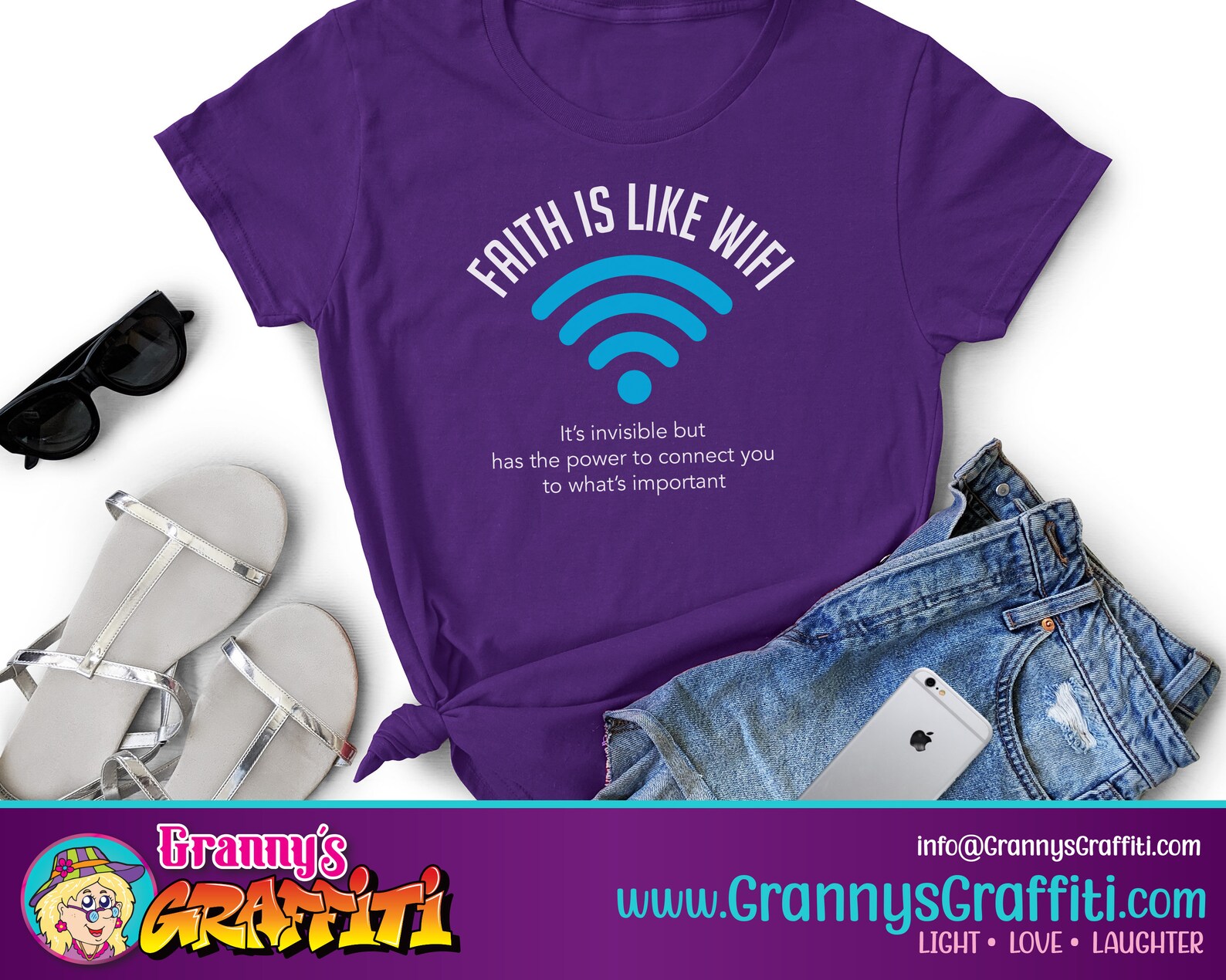 Faith is Like Wifi SVG Cut File / Inspirational, Spiritual, Believe ...