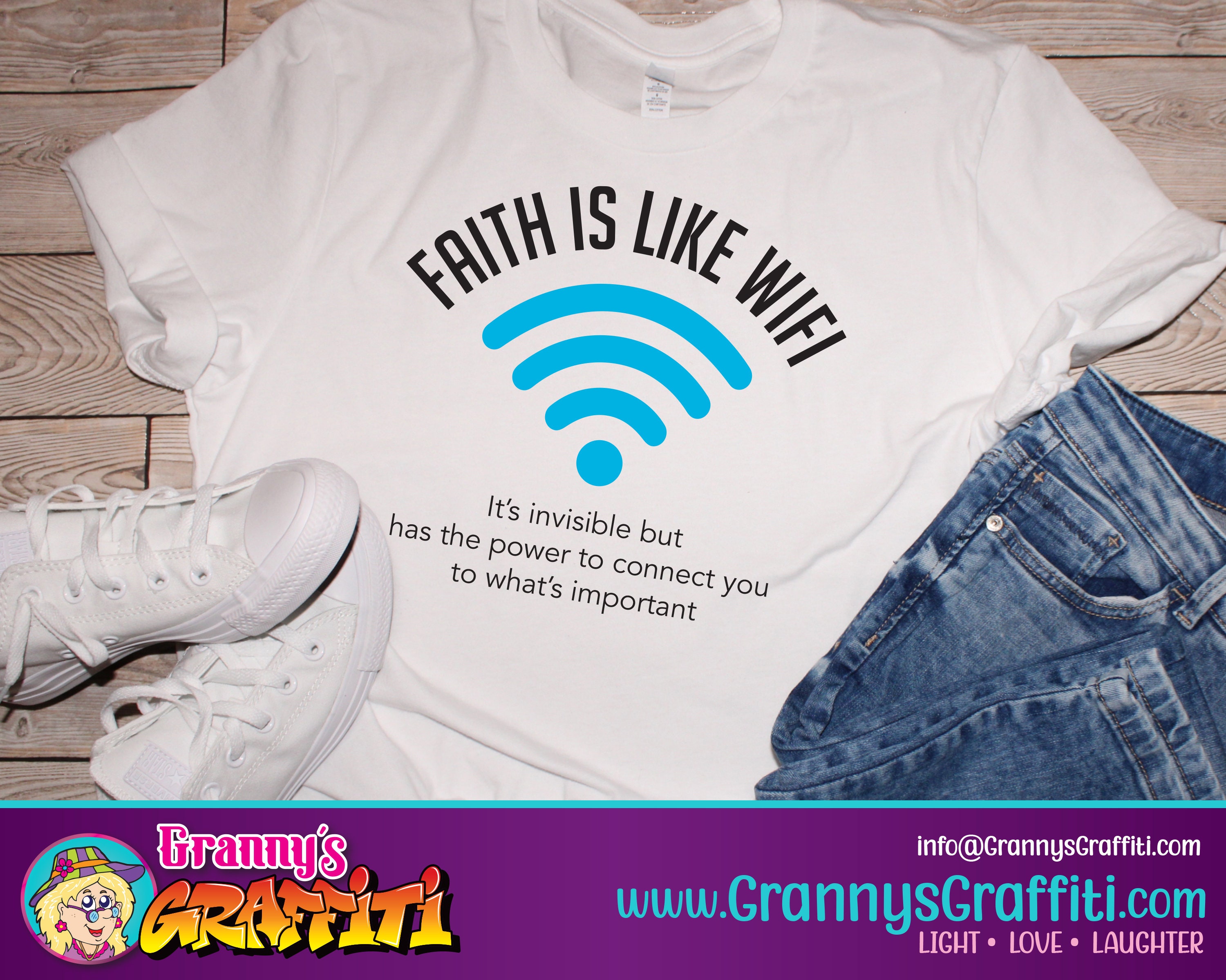 Faith is Like Wifi SVG Cut File / Inspirational, Spiritual, Believe ...