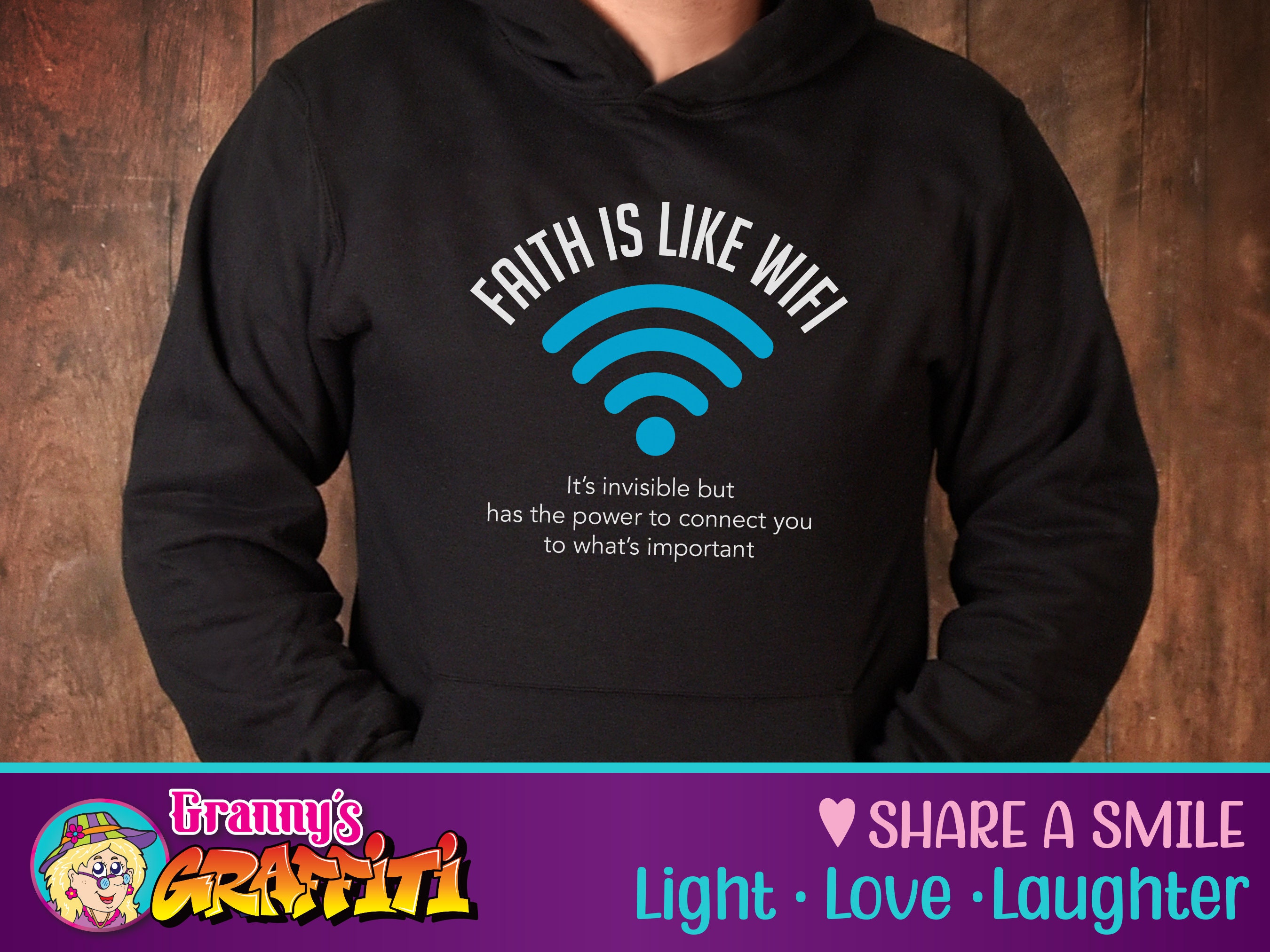 Faith is Like Wifi SVG Cut File / Christian Faith-based Connection ...