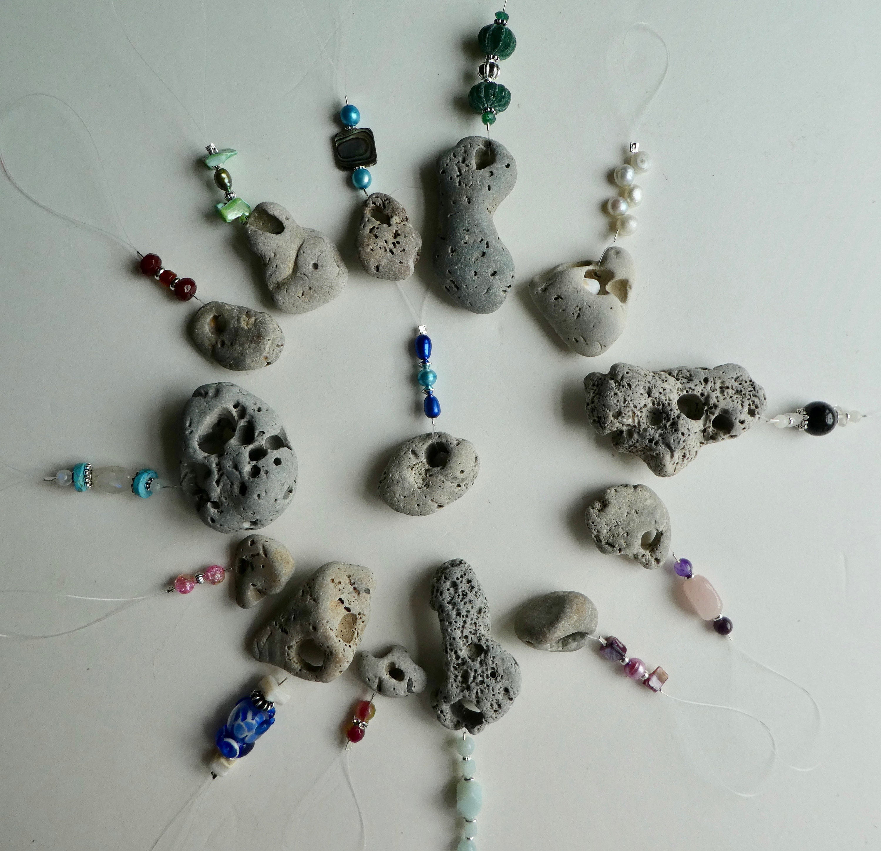 Hag Stone, Holey Stone, Stone With Holes, Rock With Holes, Fairy Stone ...
