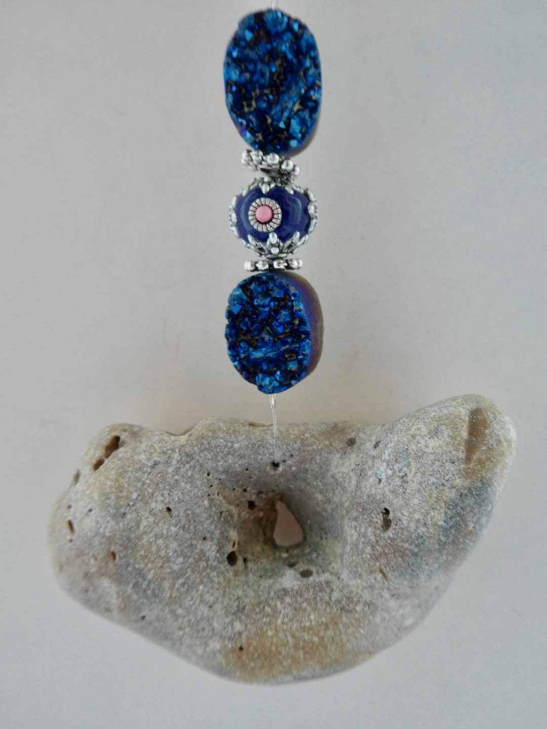 Cubicle, Co Worker Gift, Hag Stone, Cubicle Hag Stone, Office Hag Stone ...